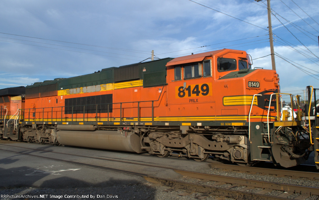 PRLX SD60M 8149 trails on 34A